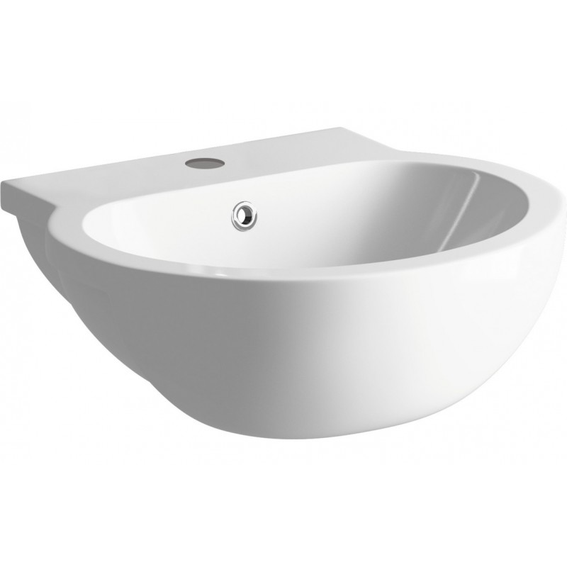 540x500mm 1TH Semi Recessed Basin