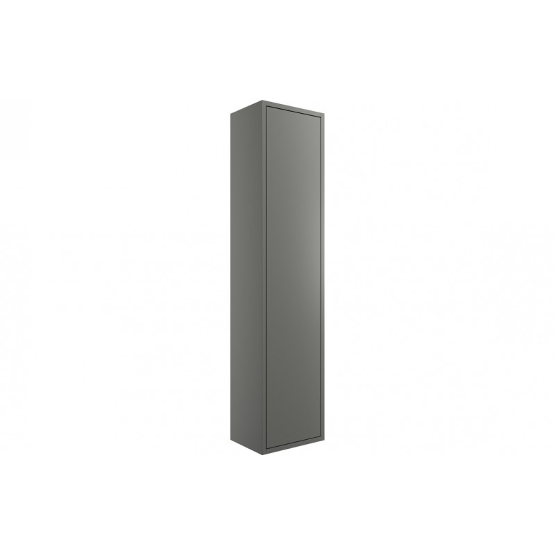 Scene 300mm 1 Door Wall Hung Tall Unit - Matt Grey