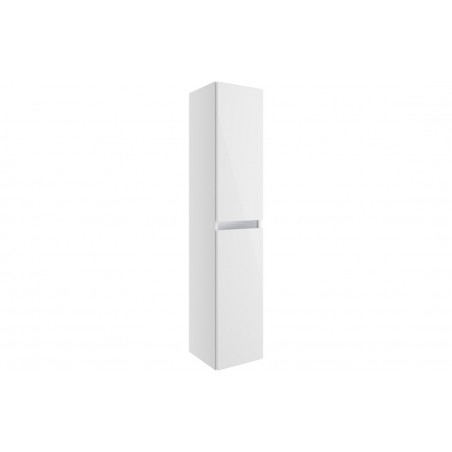 Kane 300mm 2 Door Wall Hung Tall Unit - White Gloss