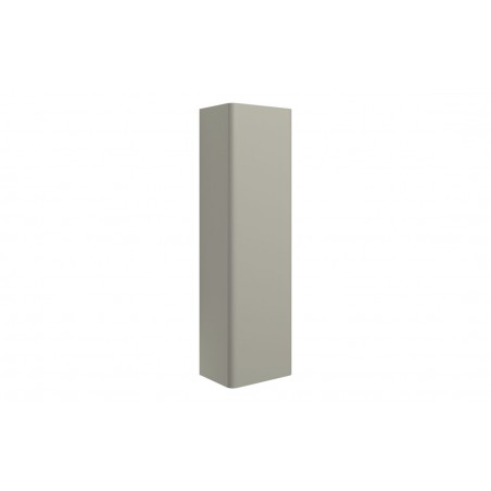Pluto 350mm Wall Hung 1 Door Tall Unit - Matt Latte
