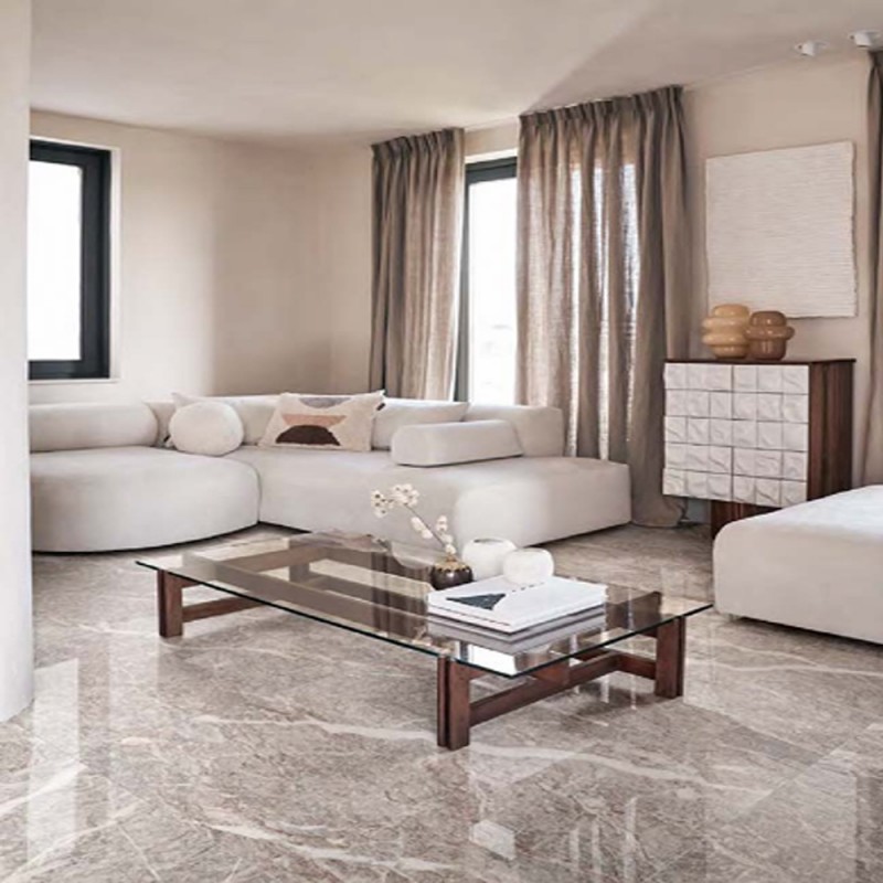 Allmarble Fior Di Pesco Carnico Polished Porcelain Tile