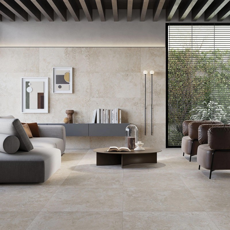 Rapolano Beige Matt 80x80 cm Tiles | Durable Porcelain Flooring & Wall ...