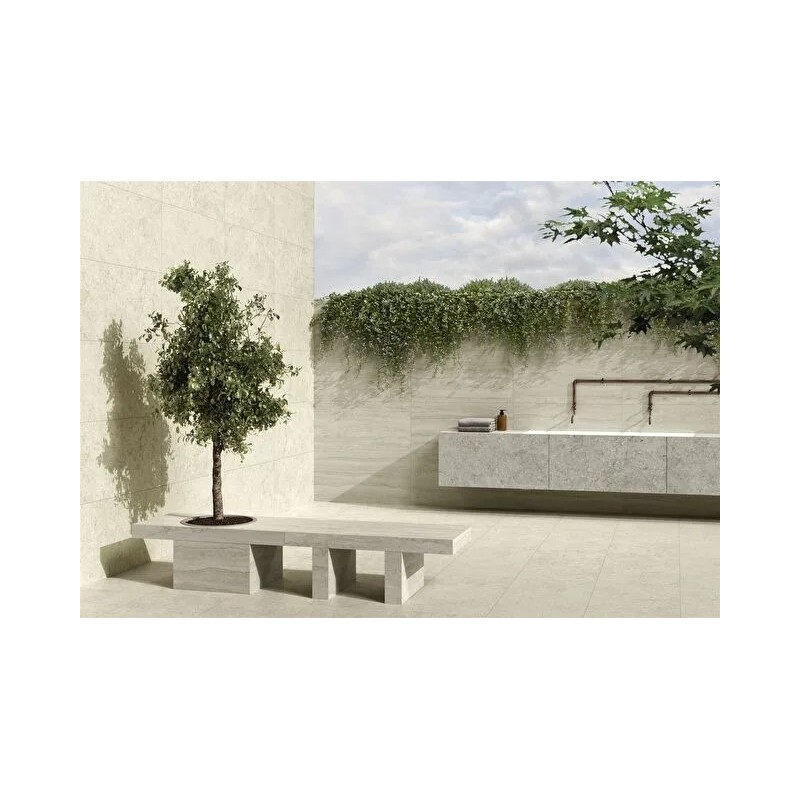 LIGHTSTONE TRAVERTEN WHITE 60x120