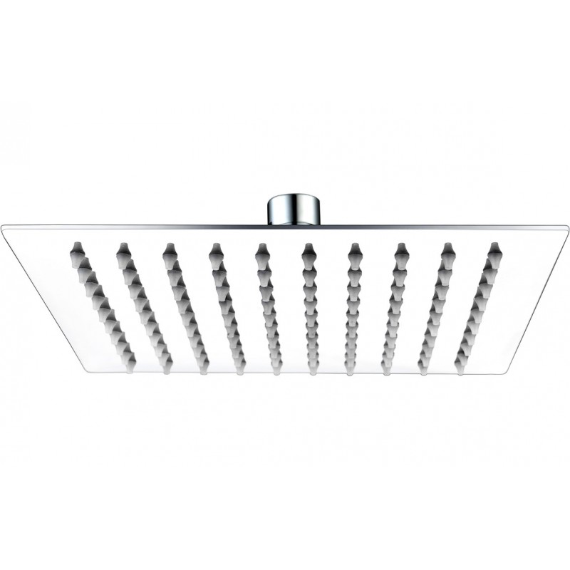 Groves 200mm Square Ultraslim Showerhead - St/Steel